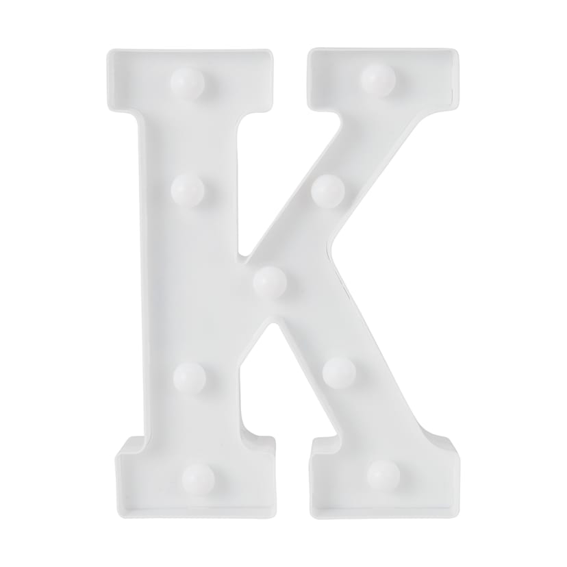 Light Up Letter - K - Kmart