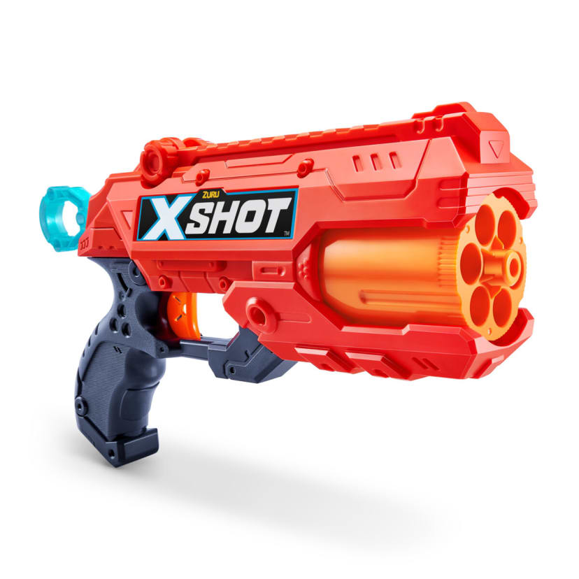 Zuru X-Shot Excel Double Reflex 6 Blaster Double Kickback Blaster Combo ...