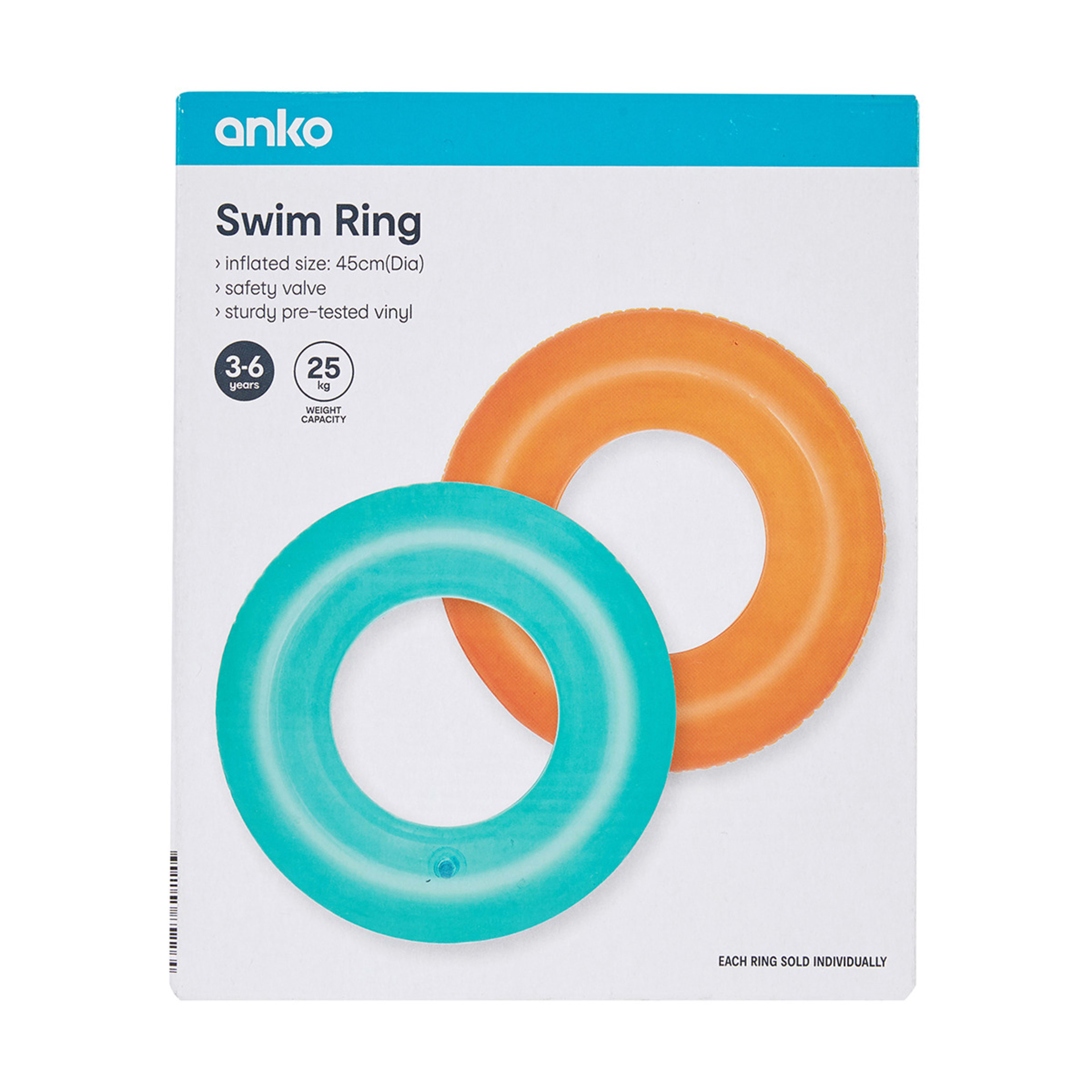Swim Ring - Assorted - Kmart NZ