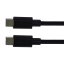 USB-C to USB-C Cable - 1m, Black - Kmart