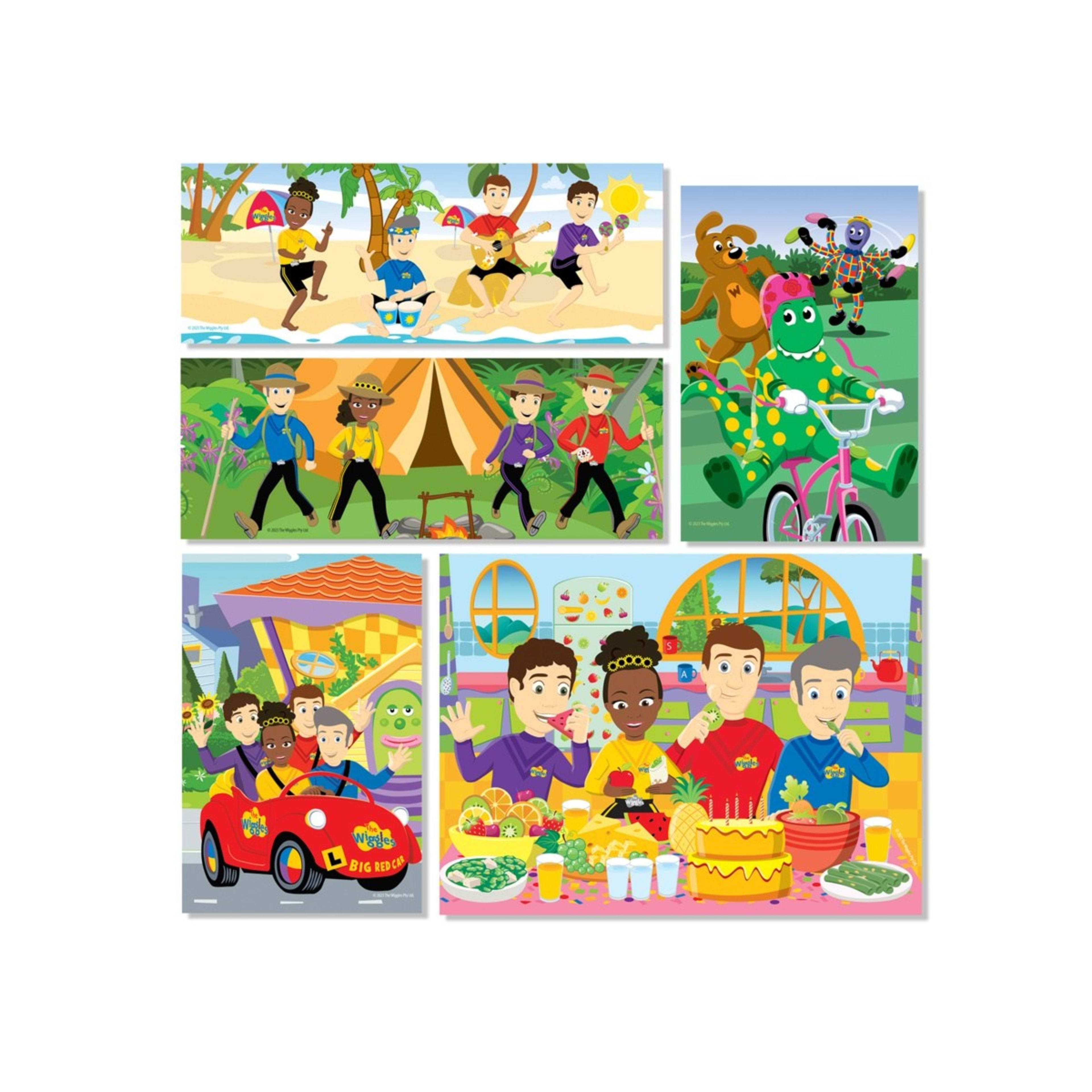 5 Pack Wood Puzzles - Assorted - Kmart NZ