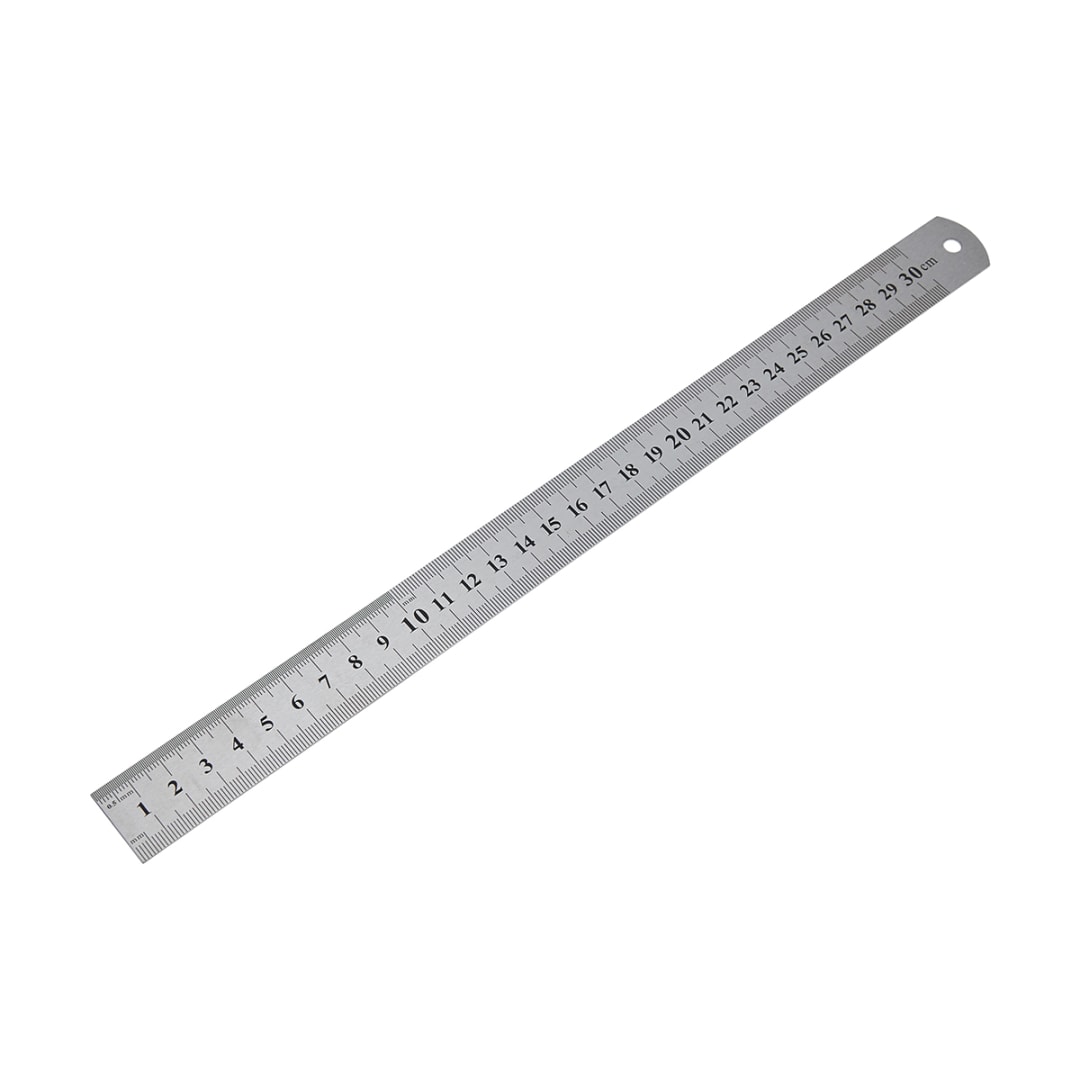 30cm Metal Ruler - Kmart