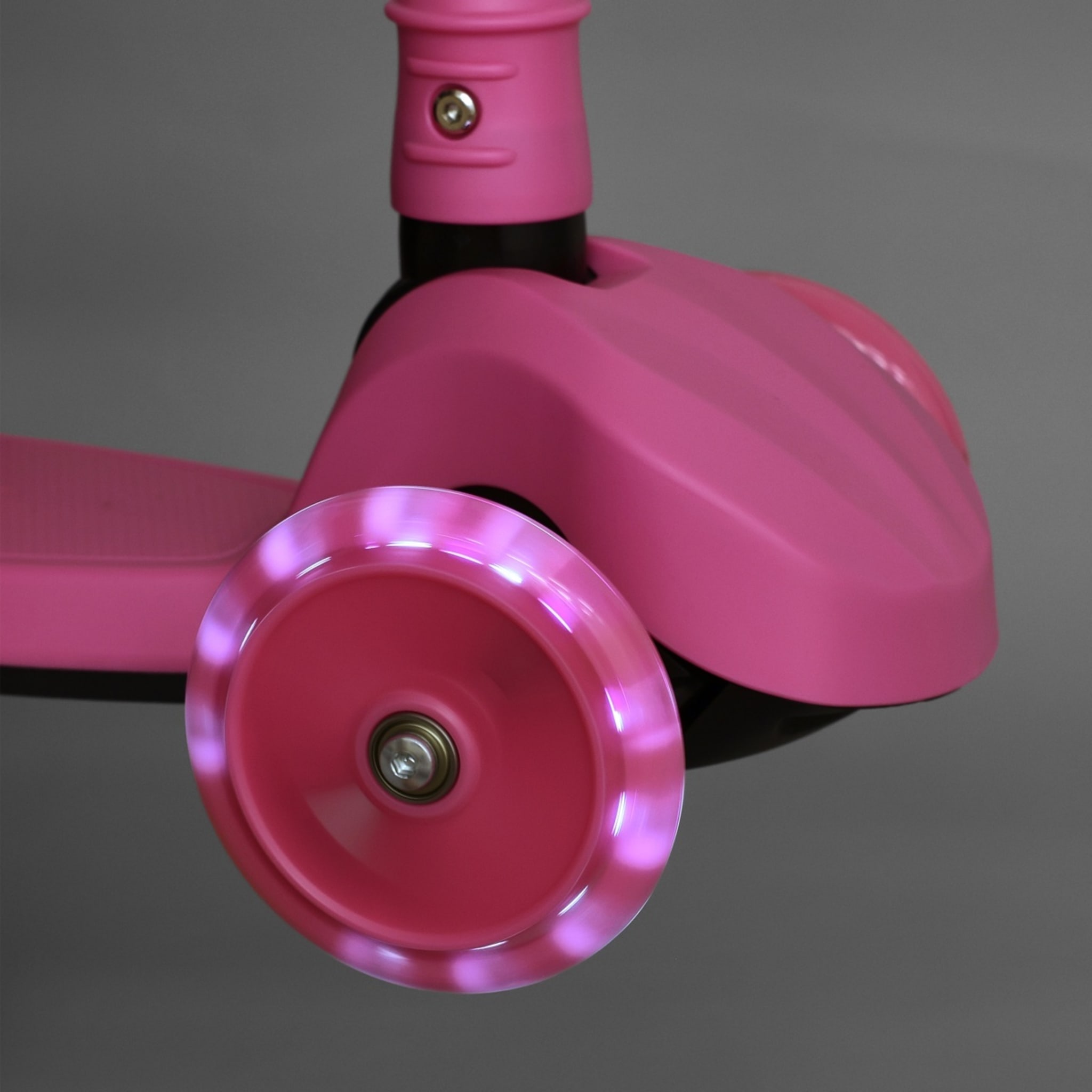 Light Up Wheel Tilt and Turn Scooter - Pink - Kmart