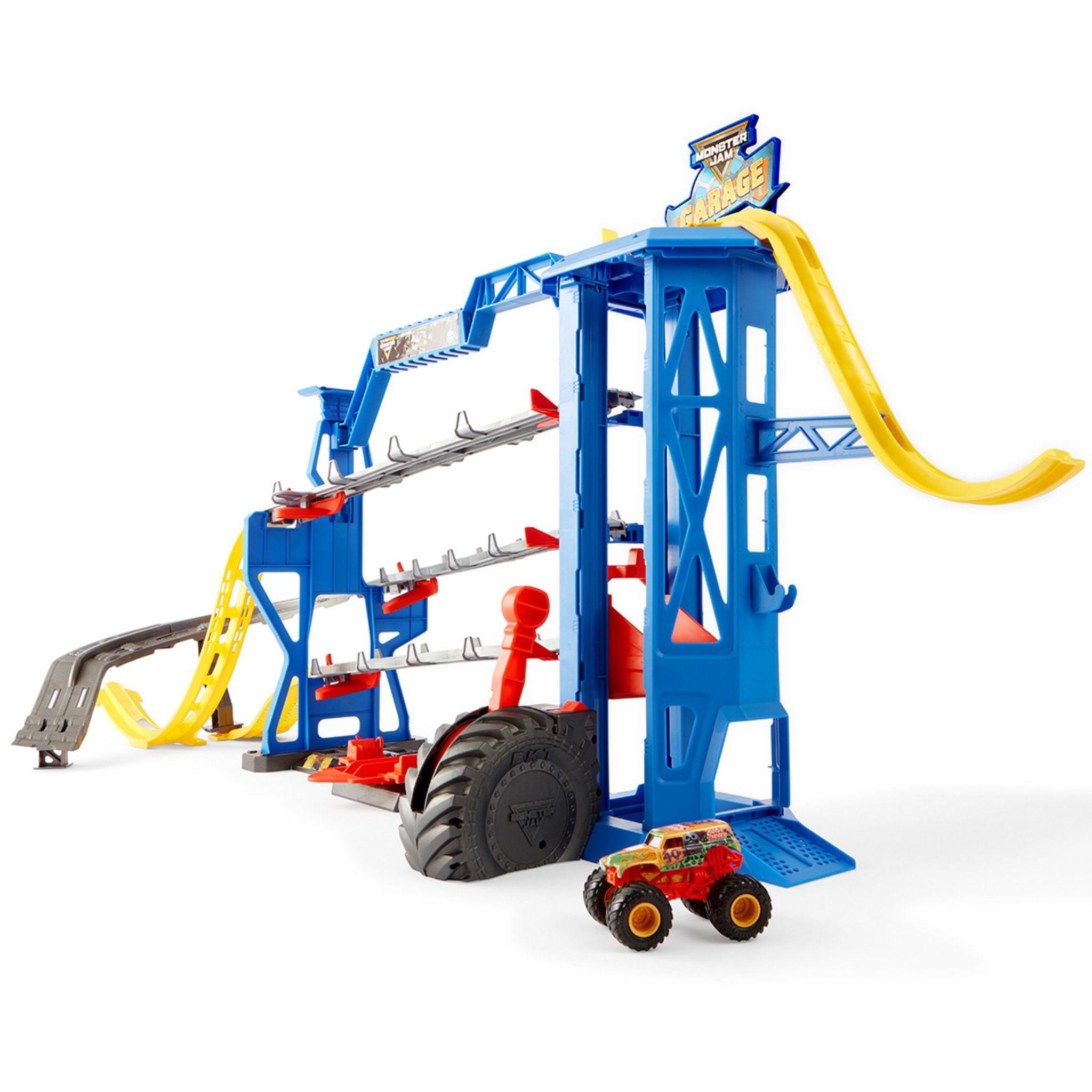 Monster Jam Garage Grave Digger Playset - Kmart