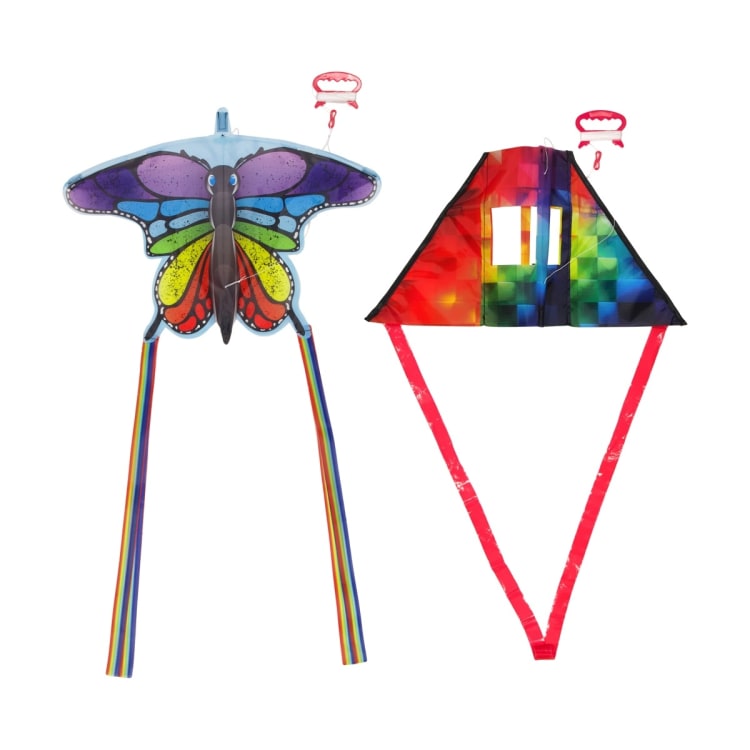 Kites Ready2fly Pop Up Mini Nylon Shape Kite - Assorted - Kmart