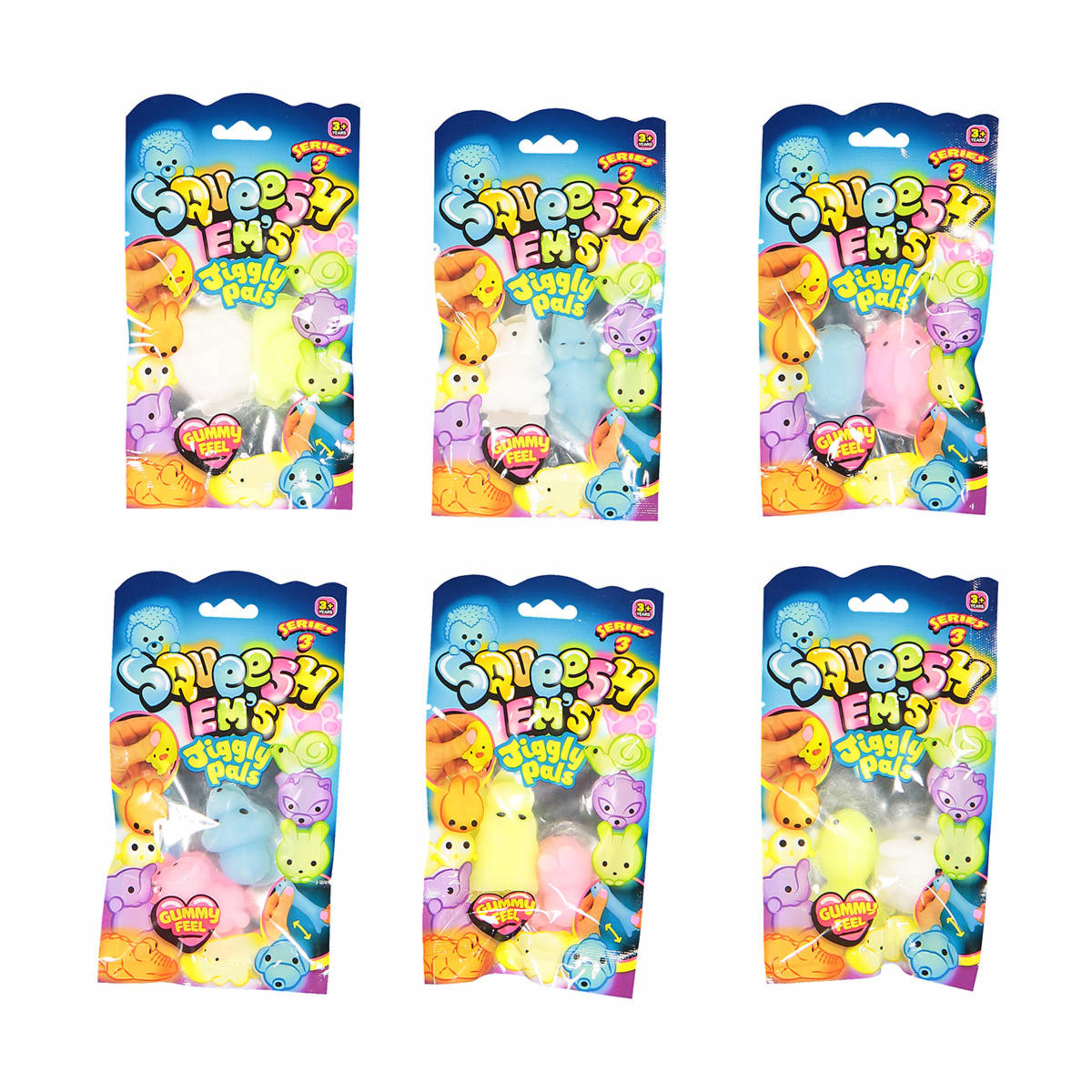 2 Pack Series 3 Squeeshems Jiggly Pals - Assorted - Kmart