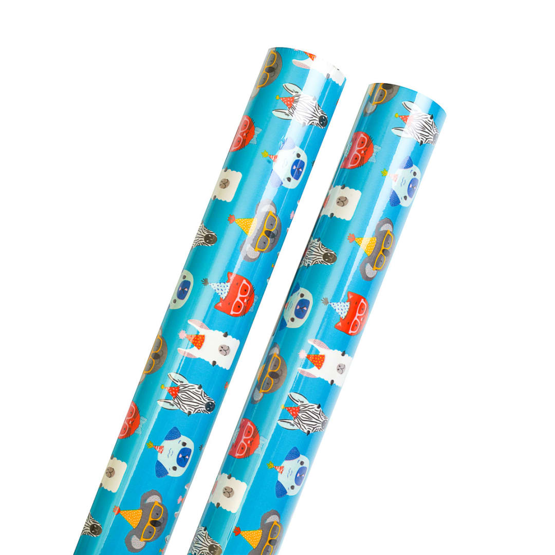Hallmark Gift Wrap Roll - Party Animals - Kmart