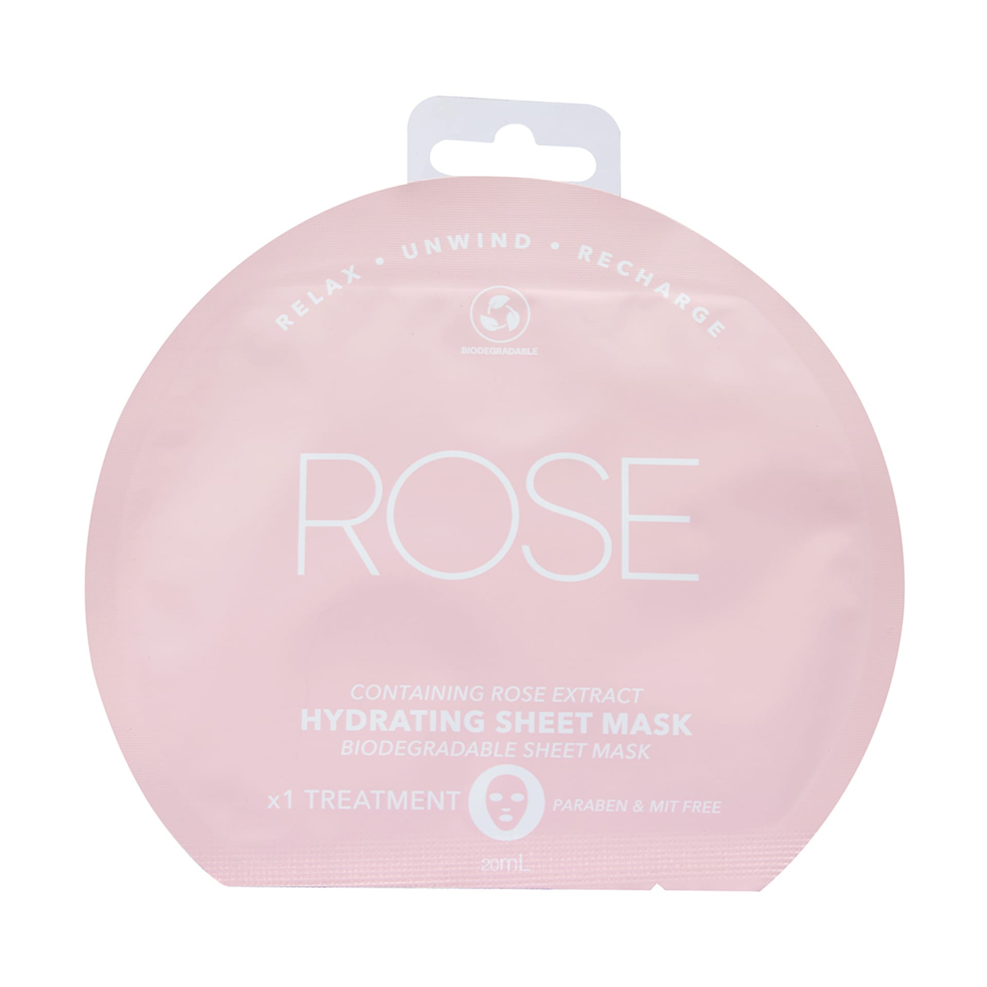 Hydrating Sheet Mask - Rose - Kmart