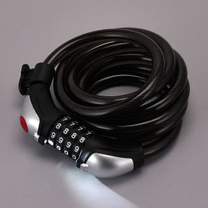 4 Digit Combo Lock with Light - Kmart