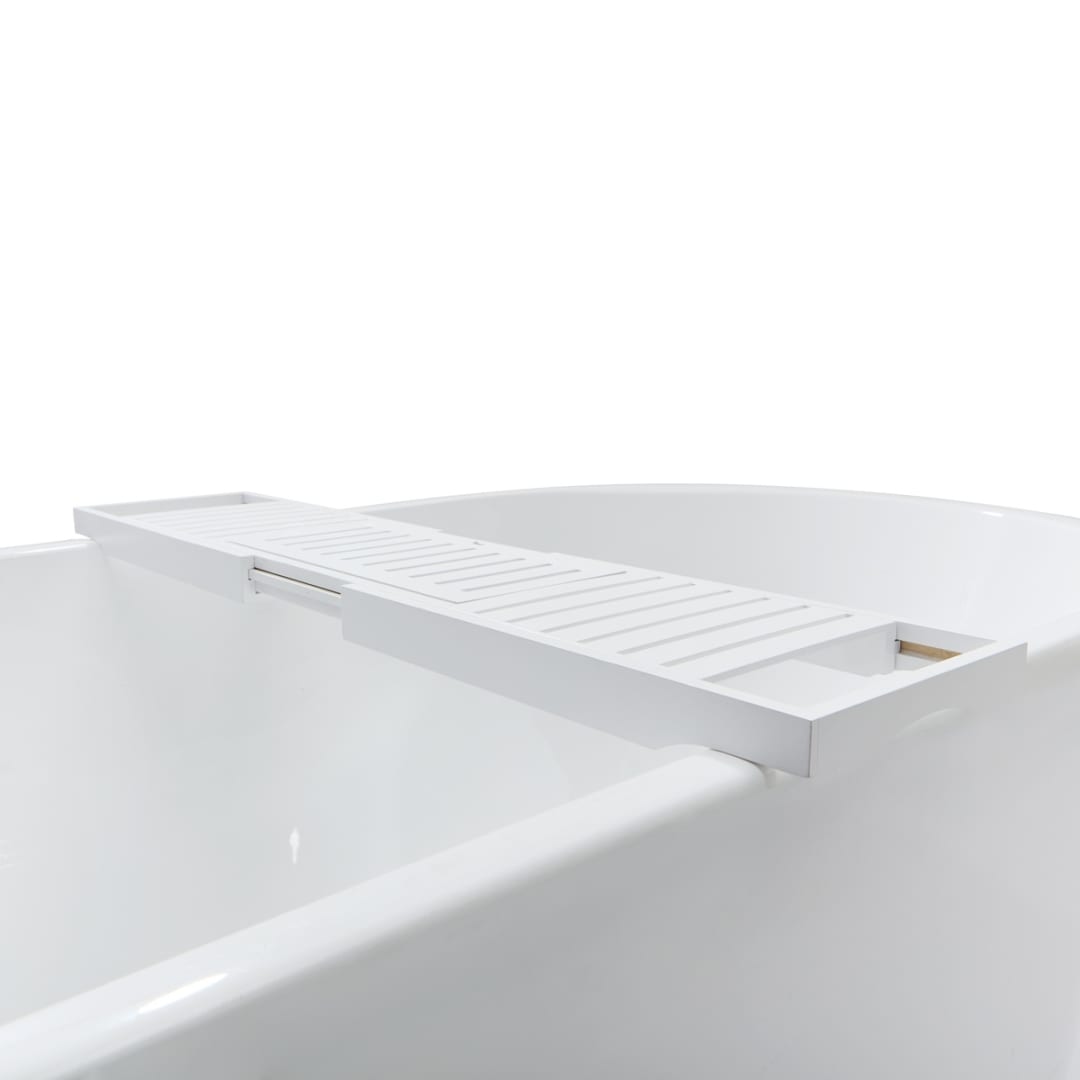 Adjustable Bath Caddy - White - Kmart NZ