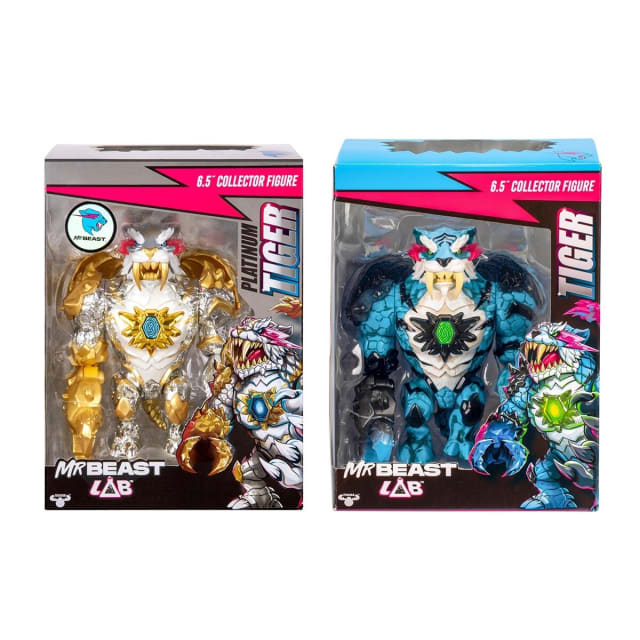 MrBeast Lab Apex Beast Collector Figure, Apex Beast Tiger - Assorted ...