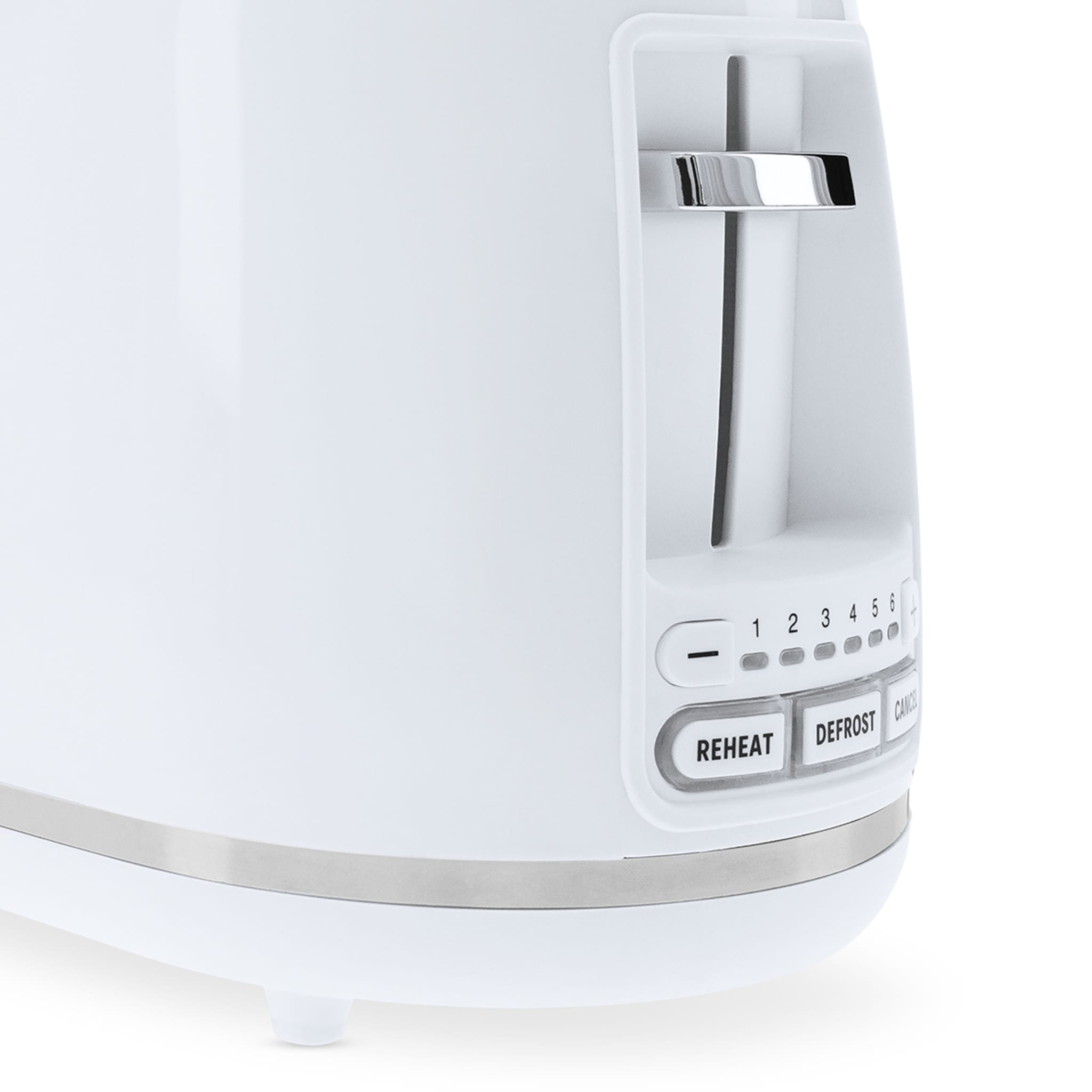 4 Slice Long Slot Toaster - White - Kmart