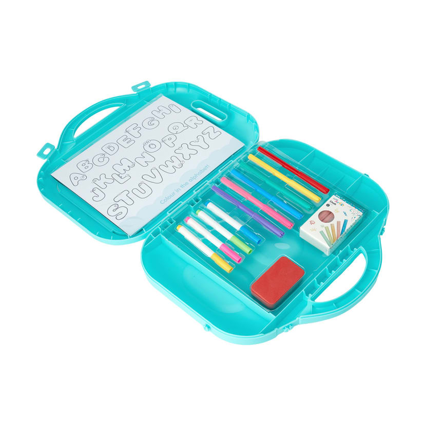 47 Piece Travel Activity Case Set - Kmart