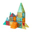 50 Piece Magnetic Tiles Castle Set - Kmart