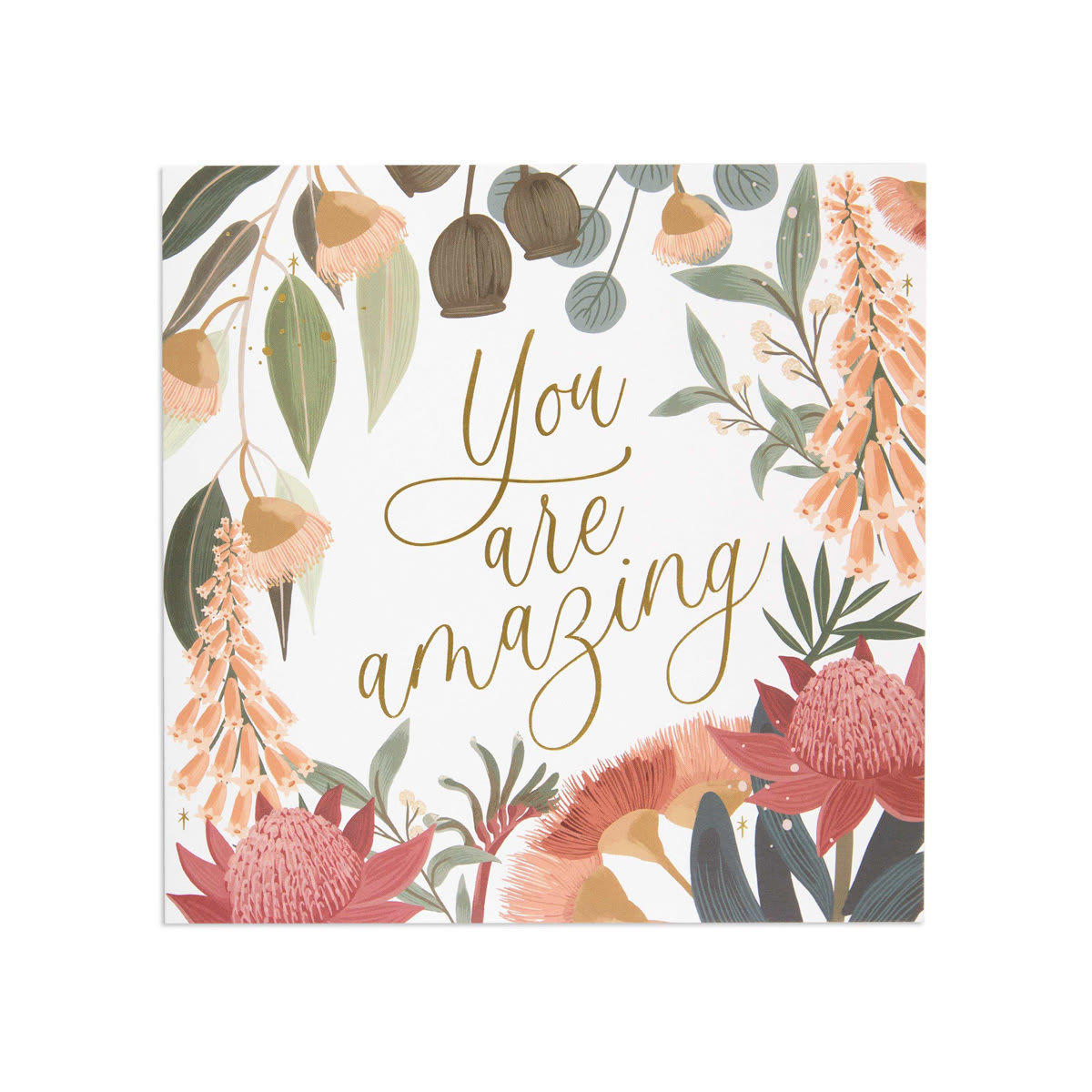 Hallmark Birthday Card - Australian Spirit Among The Gum Trees White ...