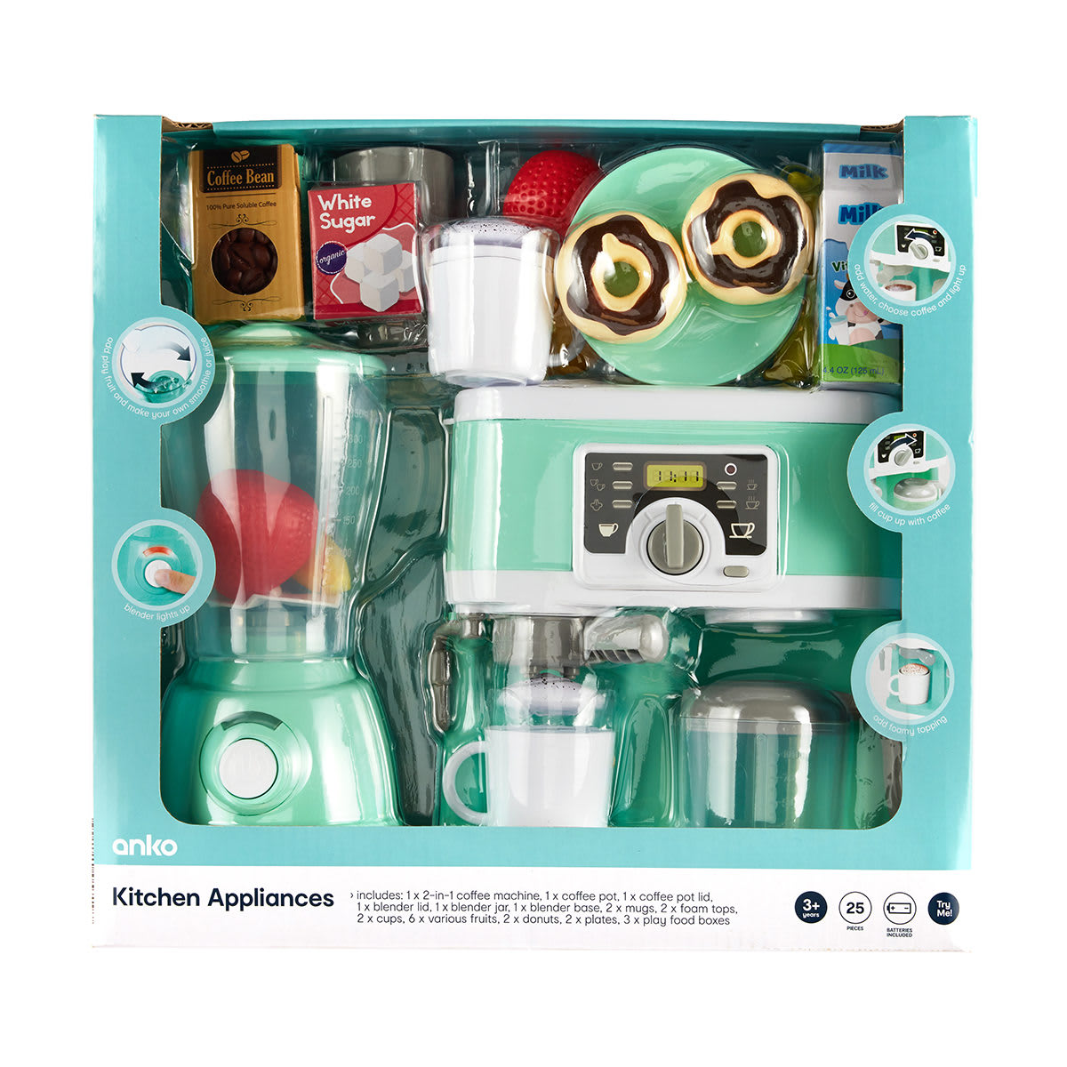 25 Piece Kitchen Appliances Toy Set - Kmart