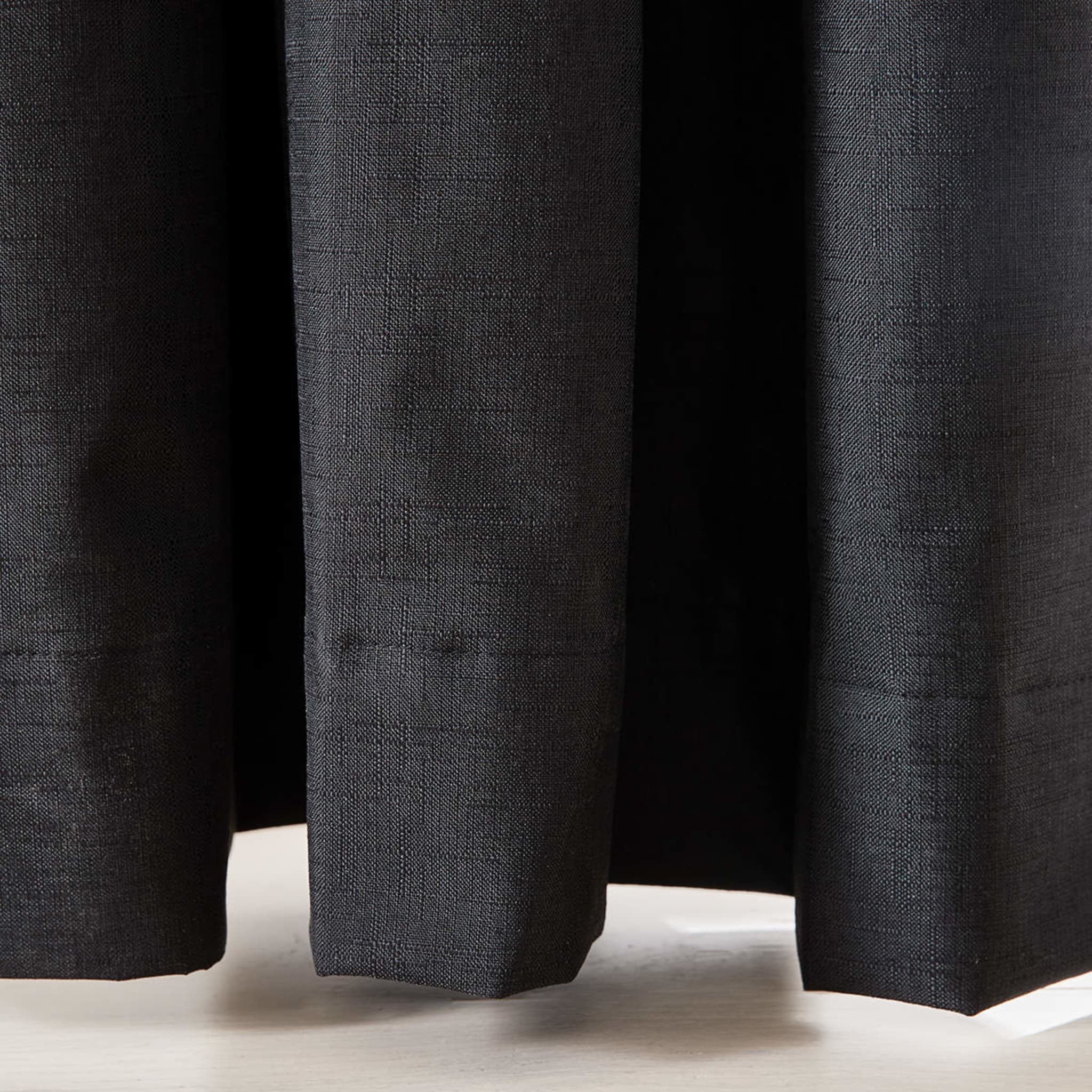 Monaco Block Out Curtain - Black - Kmart NZ