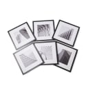 Set of 6 Gallery Frames - Black - Kmart NZ