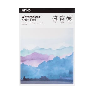 A4 Watercolour Artist Pad - Kmart