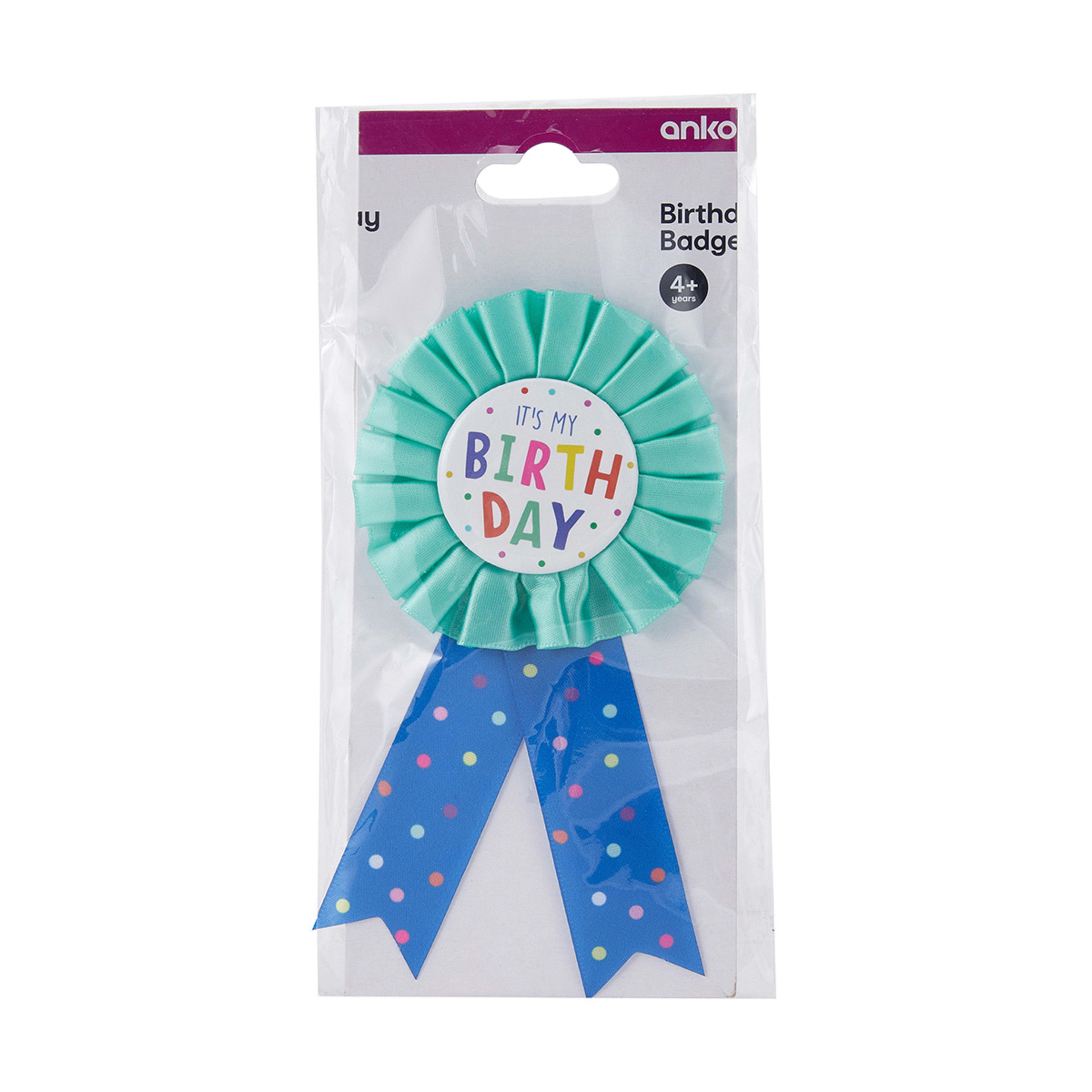 Birthday Badge - Kmart