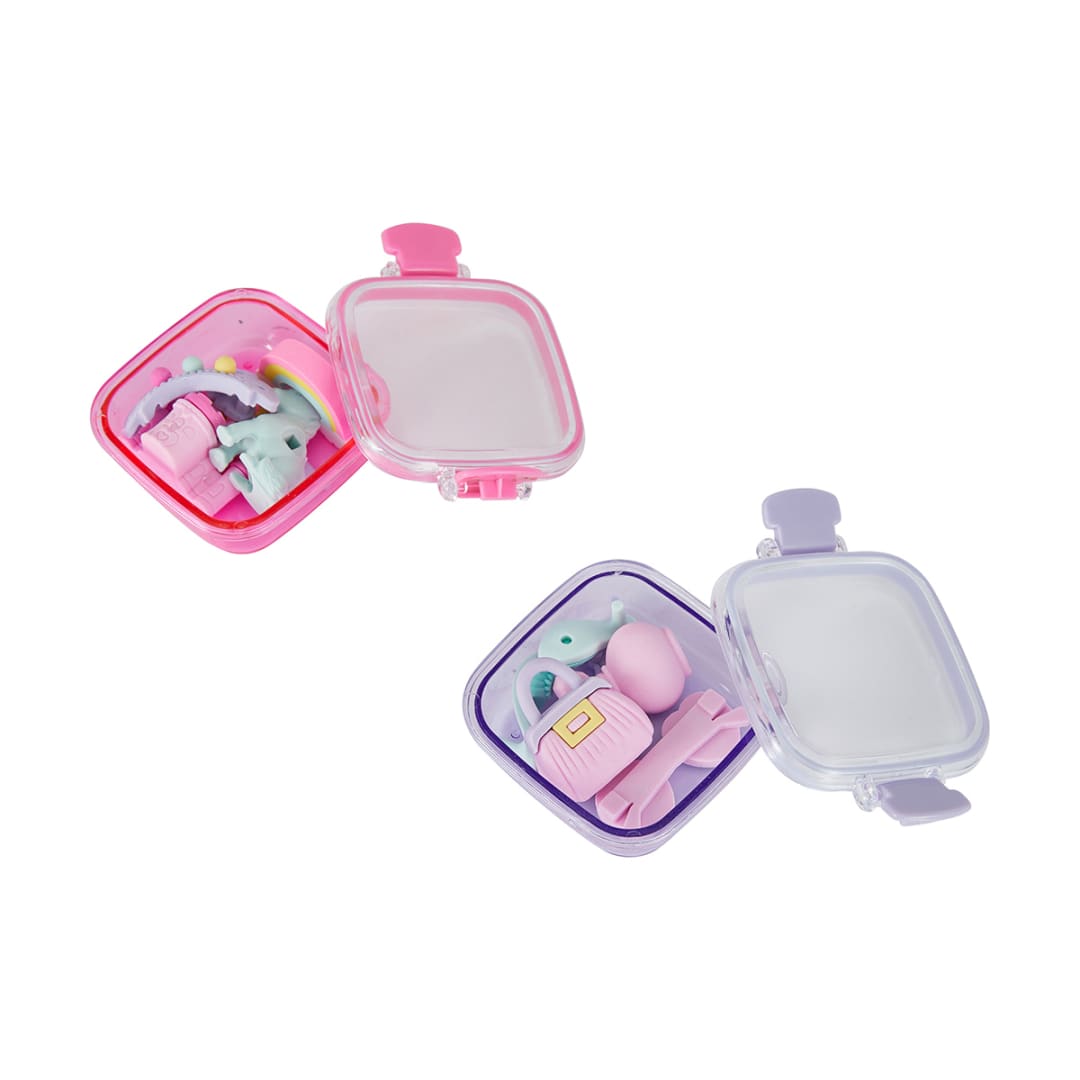 4 Pack 3D Erasers - Assorted - Kmart