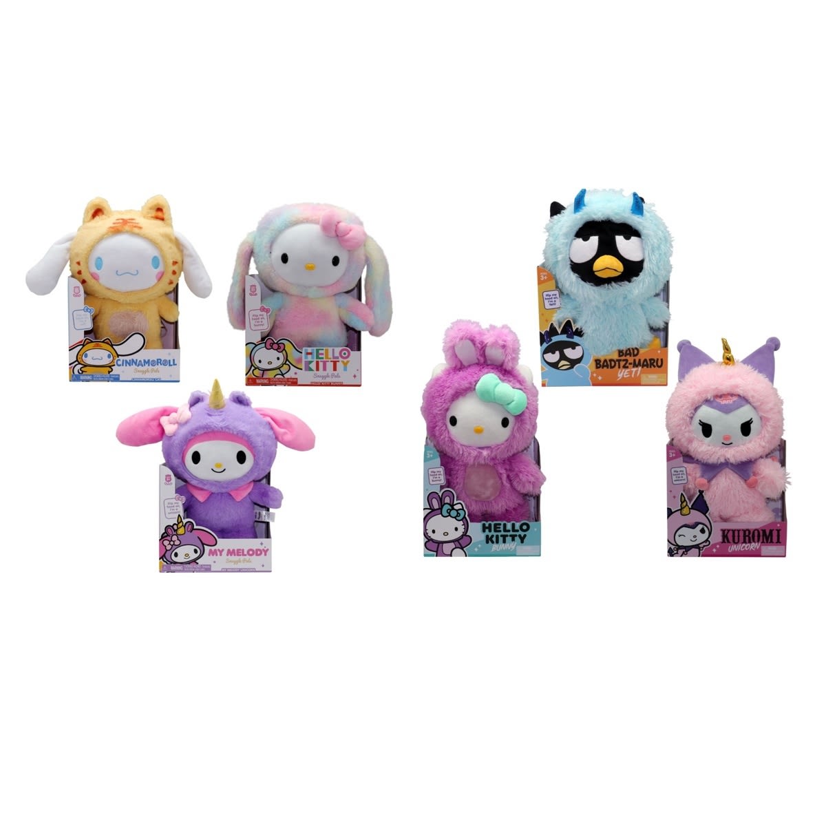 Hello Kitty and Friends Snuggle Pals - Assorted - Kmart NZ