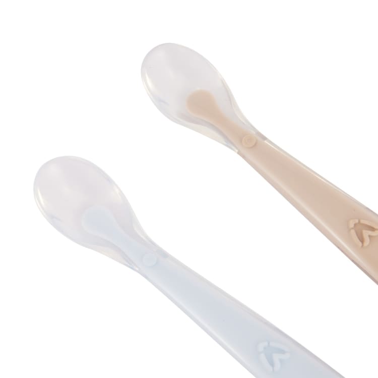 2 Pack Silicone Weaning Spoons - Kmart