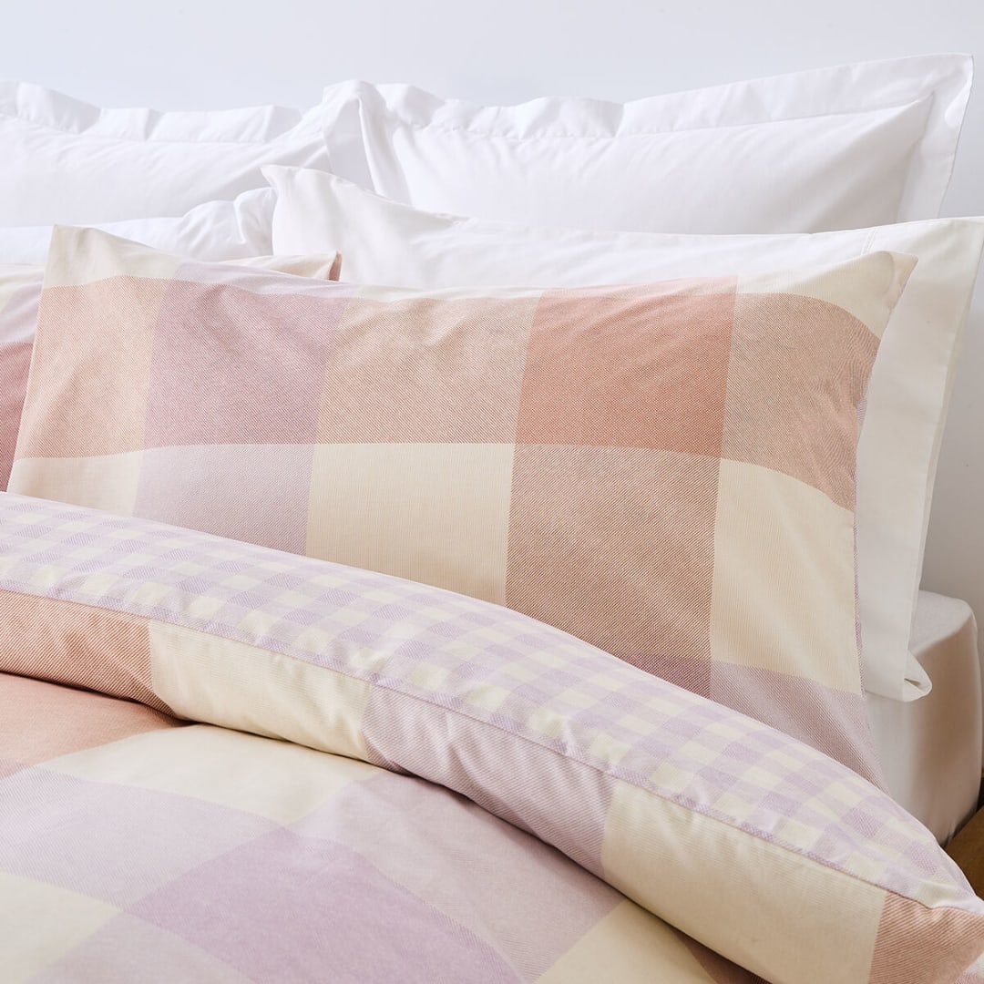 Millie Reversible Cotton Rich Quilt Cover Set - King Bed - Kmart NZ