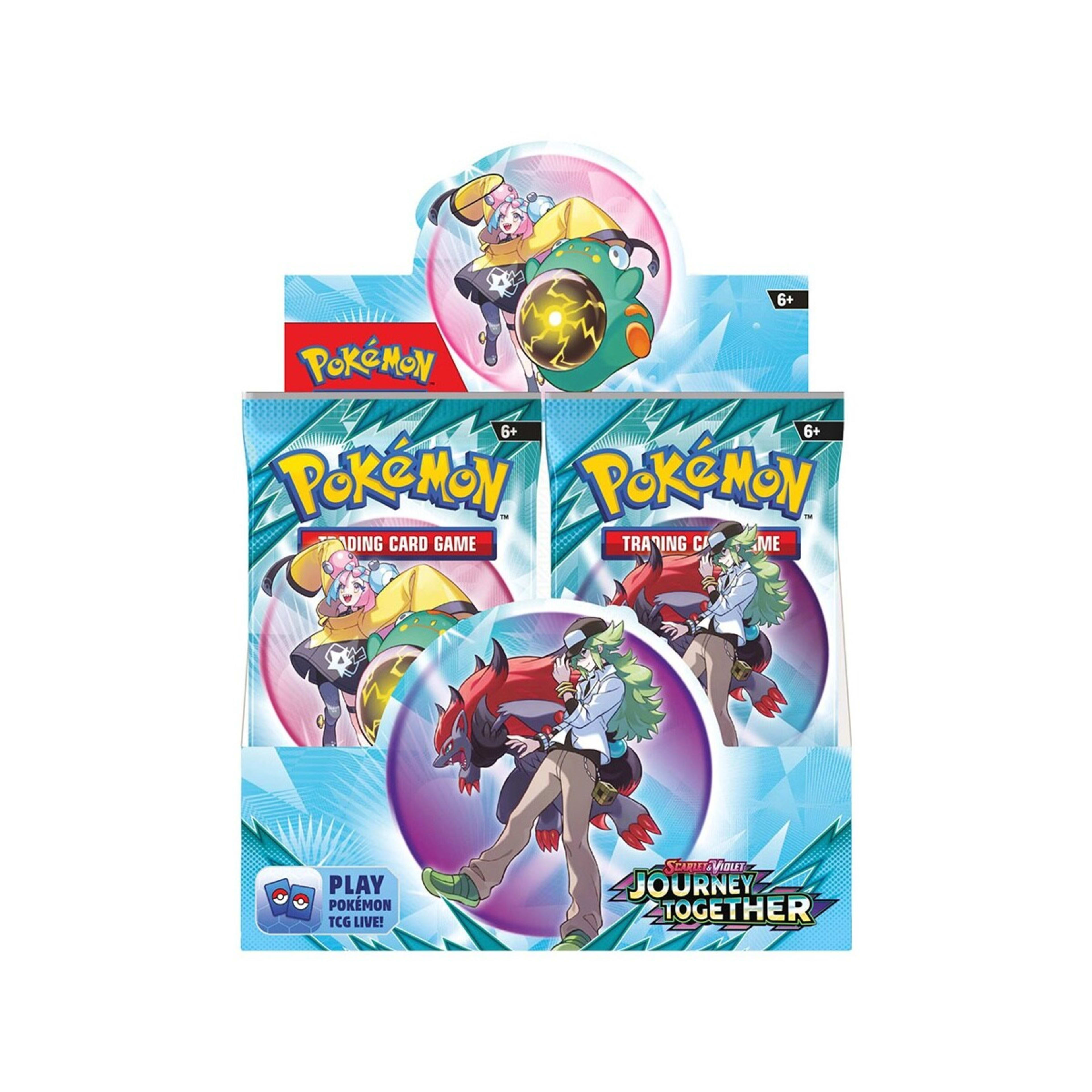 Pokemon Trading Card Game: Scarlet Violet Journey Together Booster Pack ...