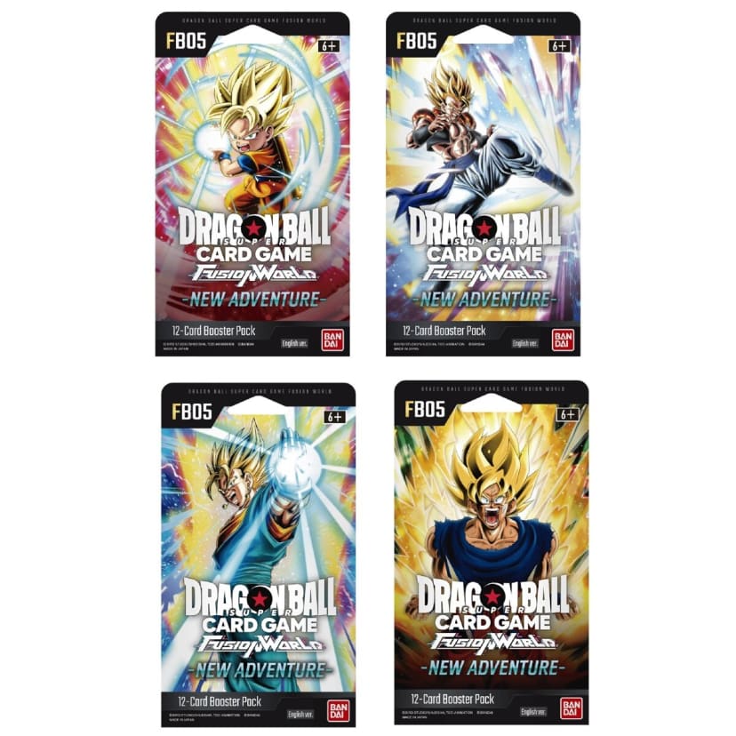 Dragon Ball Super Card Game Fusion World New Adventure Booster Pack FB05 - Assorted - Kmart