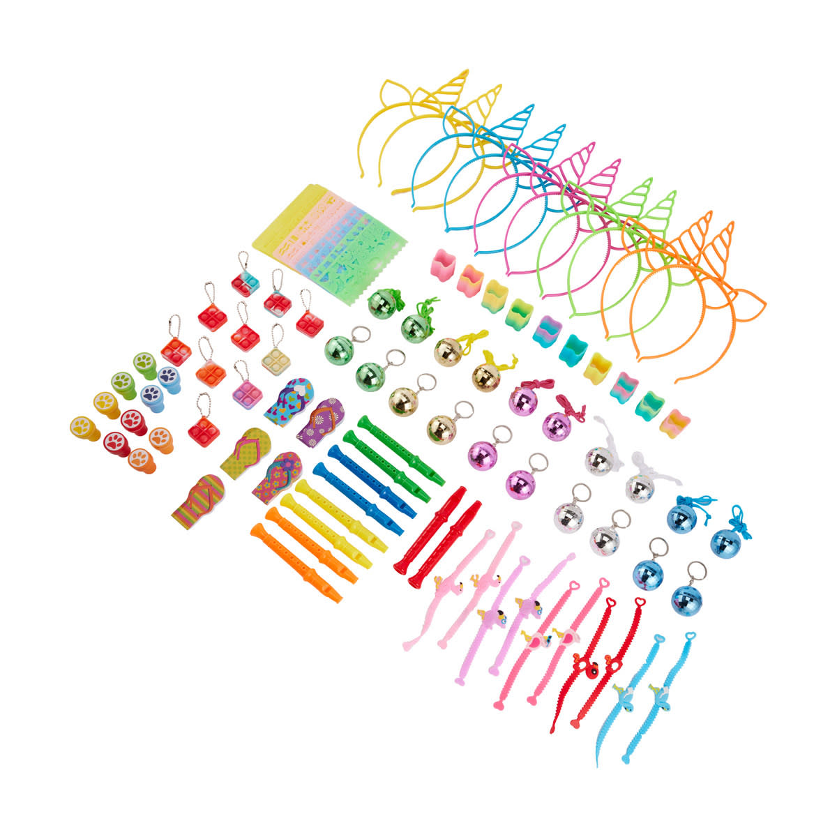 100 Piece Creative Fun Party Favour Pack - Kmart