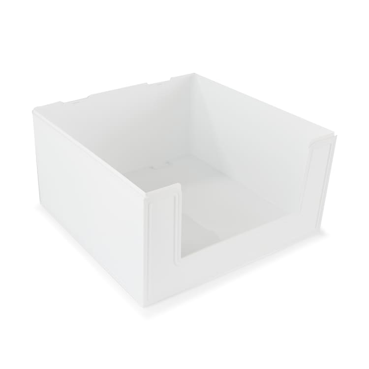 28.5L Modular Open Front Stackable Bin - White - Kmart