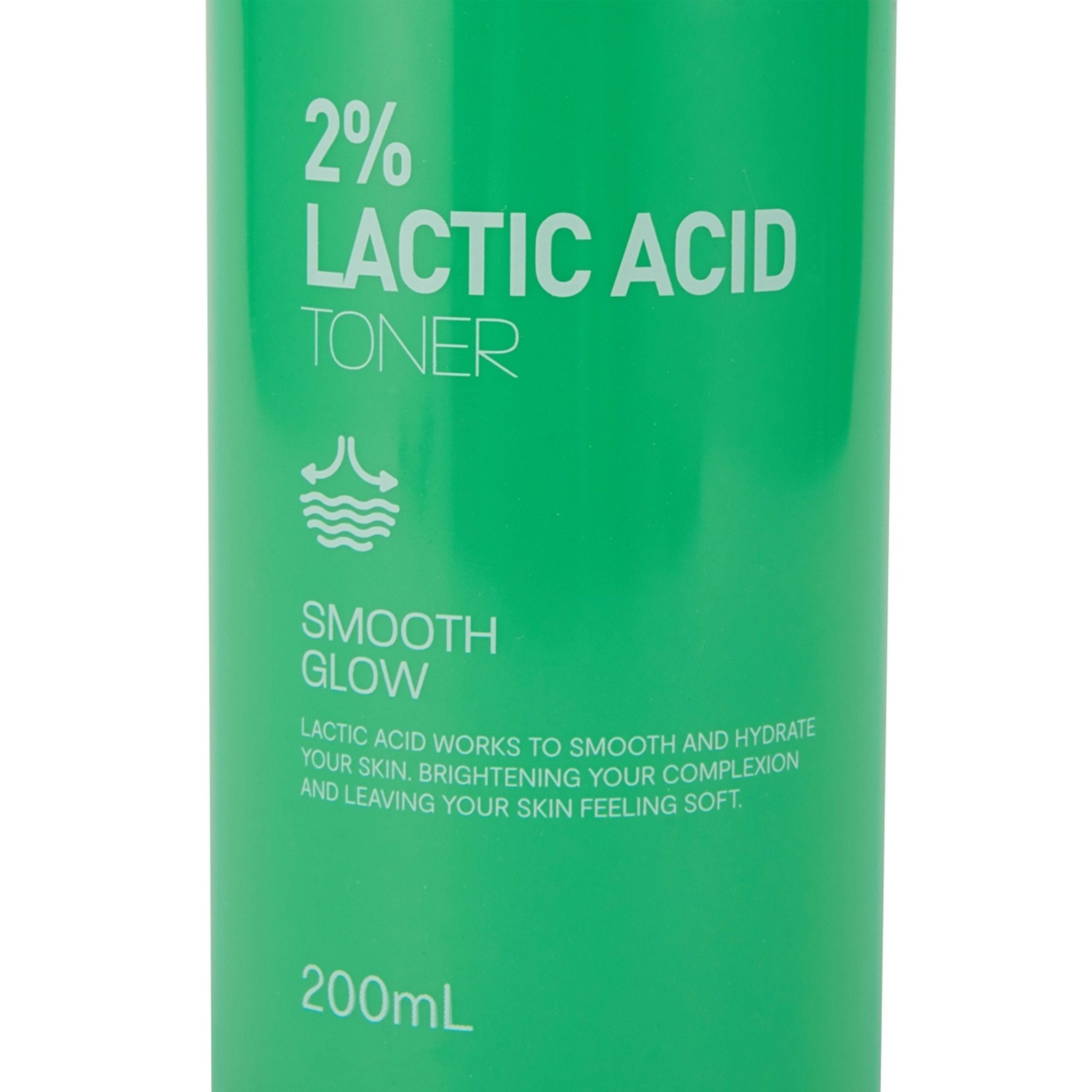 Smooth & Glow Toner 200ml - 2% Lactic Acid - Kmart