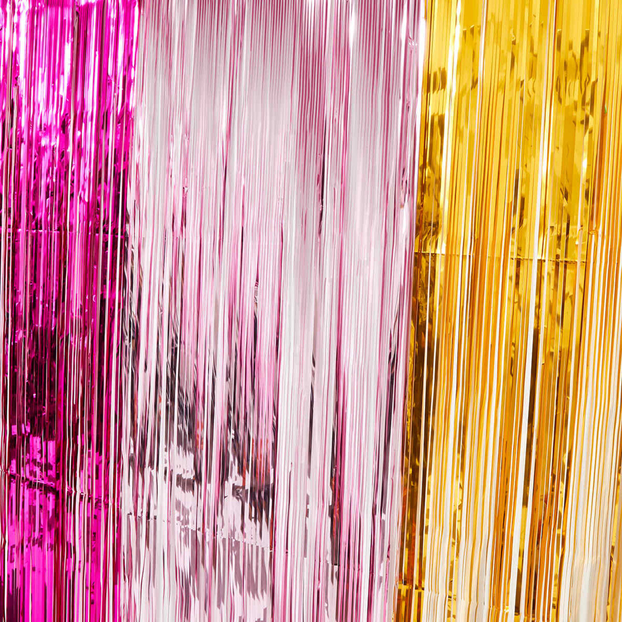 Rainbow Foil Backdrop - Kmart