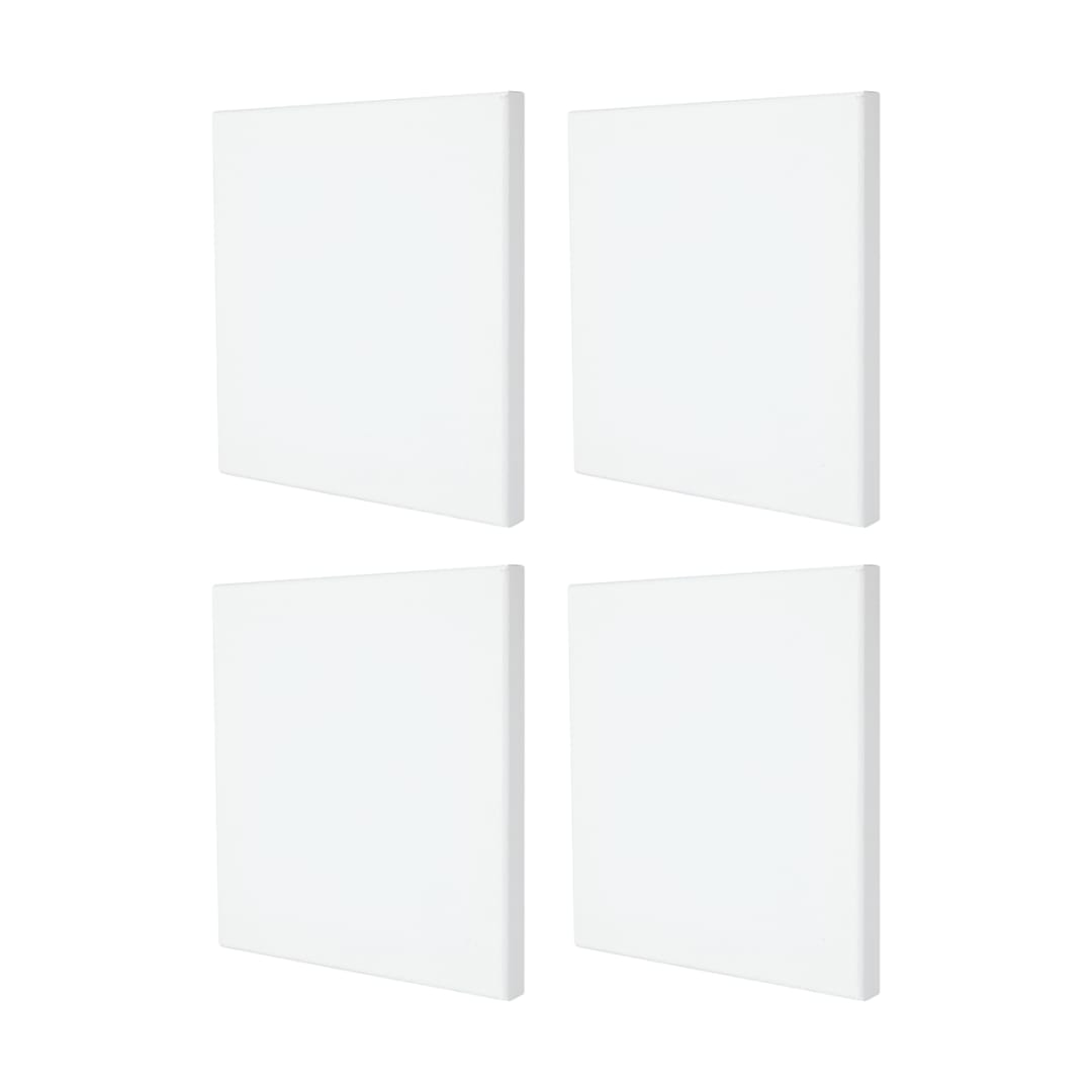 8in. x 8in. Stretch Canvas - 4 Pack - Kmart