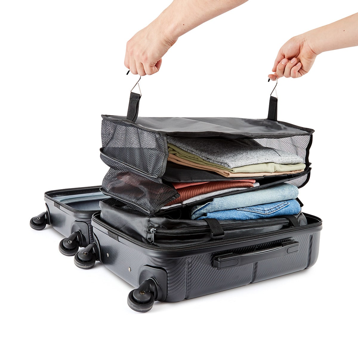 Hanging Packing Cube - Black - Kmart