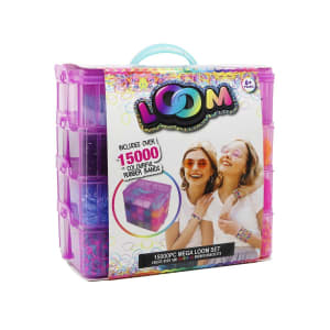 15000 Piece Mega Loom Set - Kmart