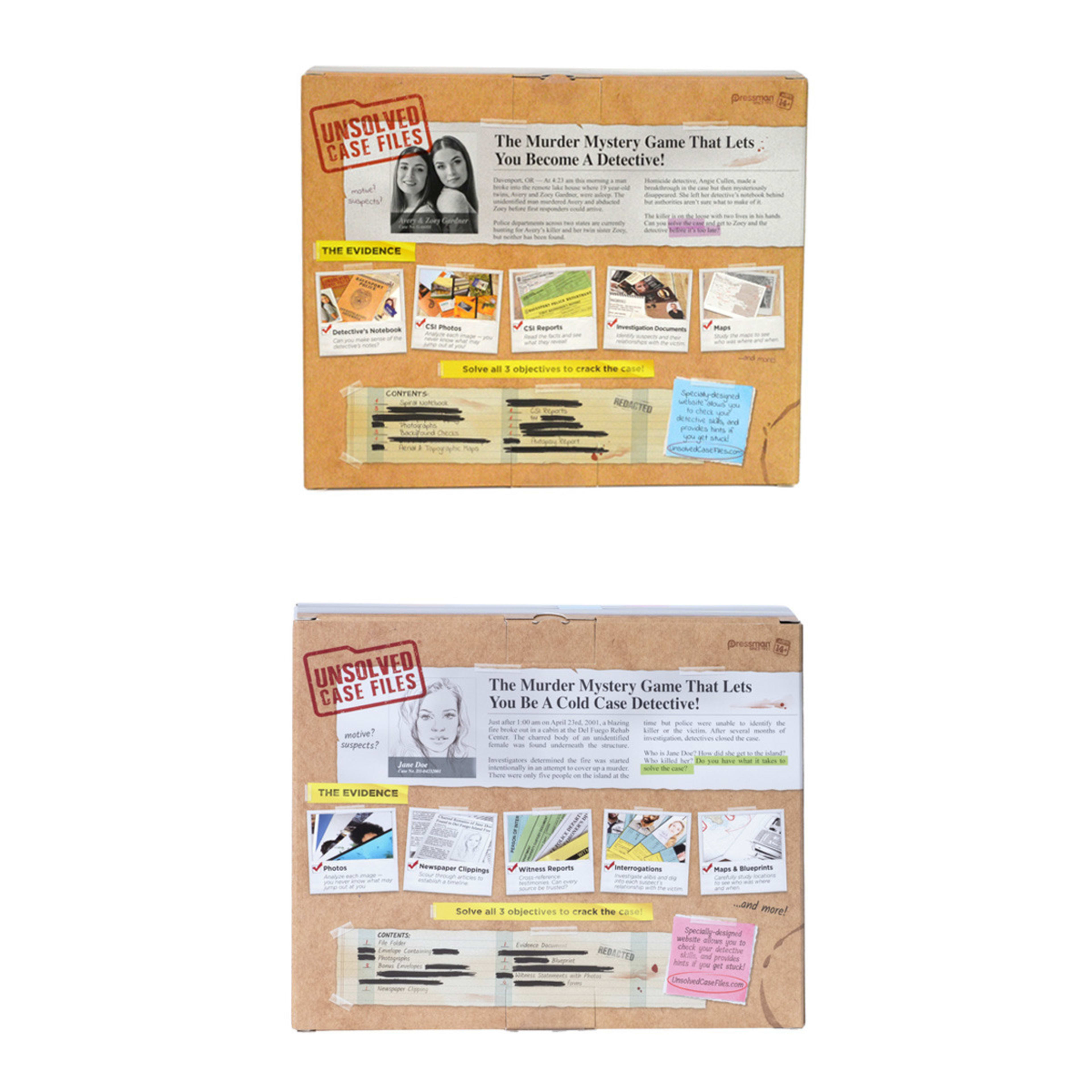 Unsolved Case Files - Assorted - Kmart