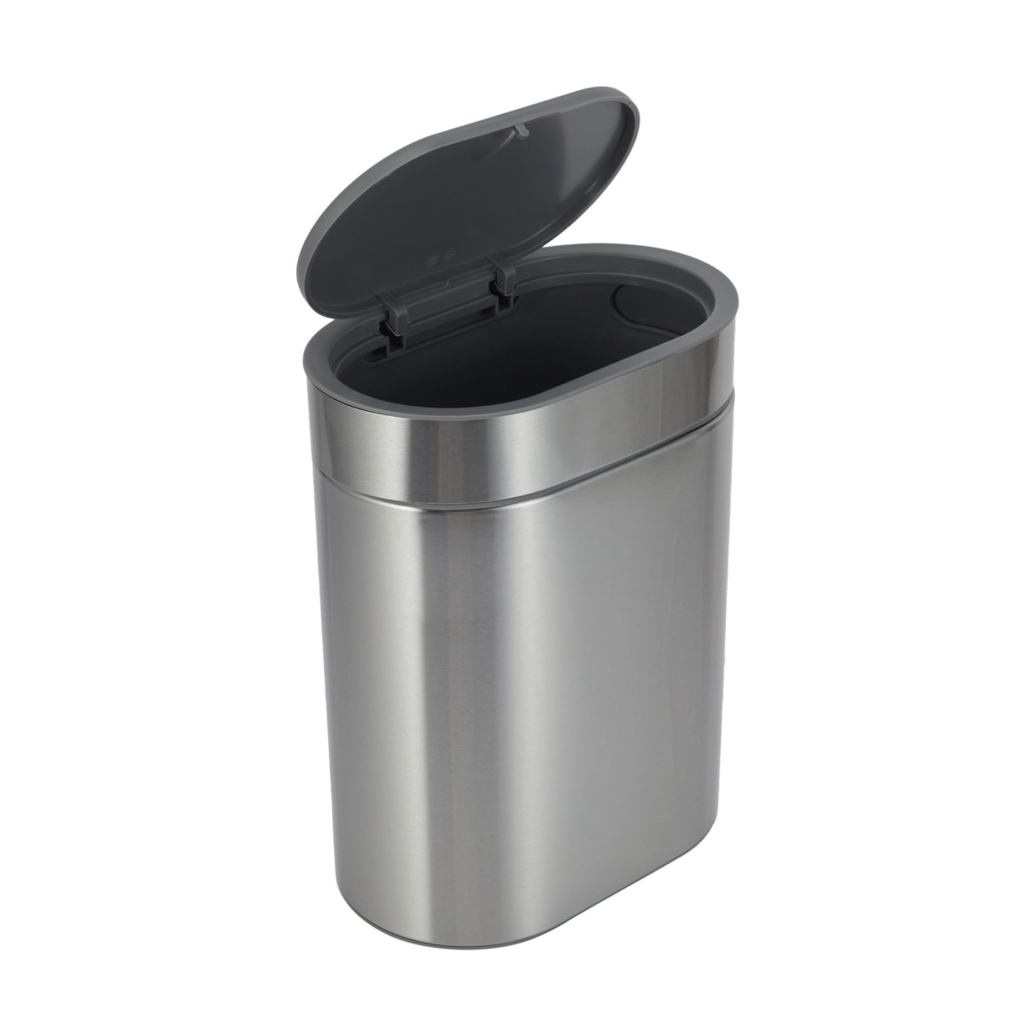 4L Stainless Steel Push Top Bin - Kmart