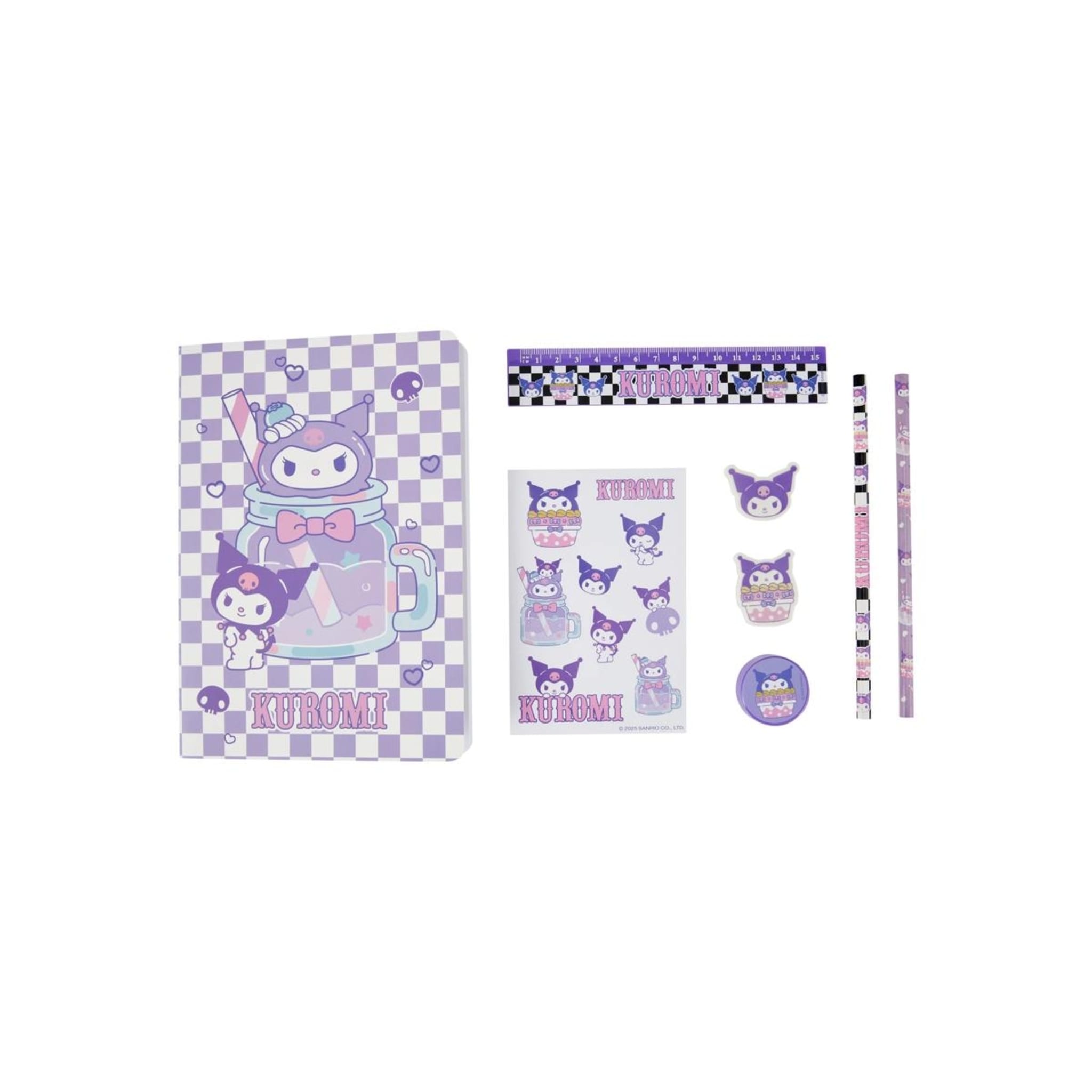 Kuromi Stationery Set - Kmart