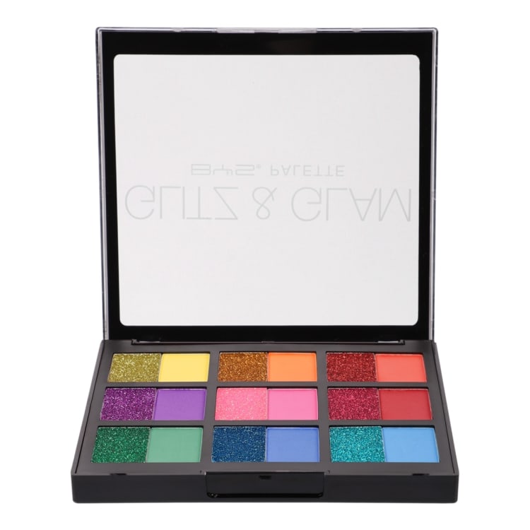 BYS 18 Shades Eyeshadow Palette - Glitz and Glam - Kmart