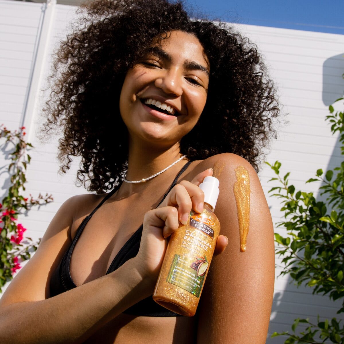 Palmer's Cocoa Butter Formula Shimmer Radiance Body Oil 150ml - Vitamin E - Kmart