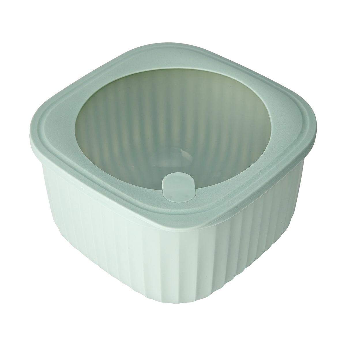 4 Piece Square Nested Food Storage Set - Green - Kmart