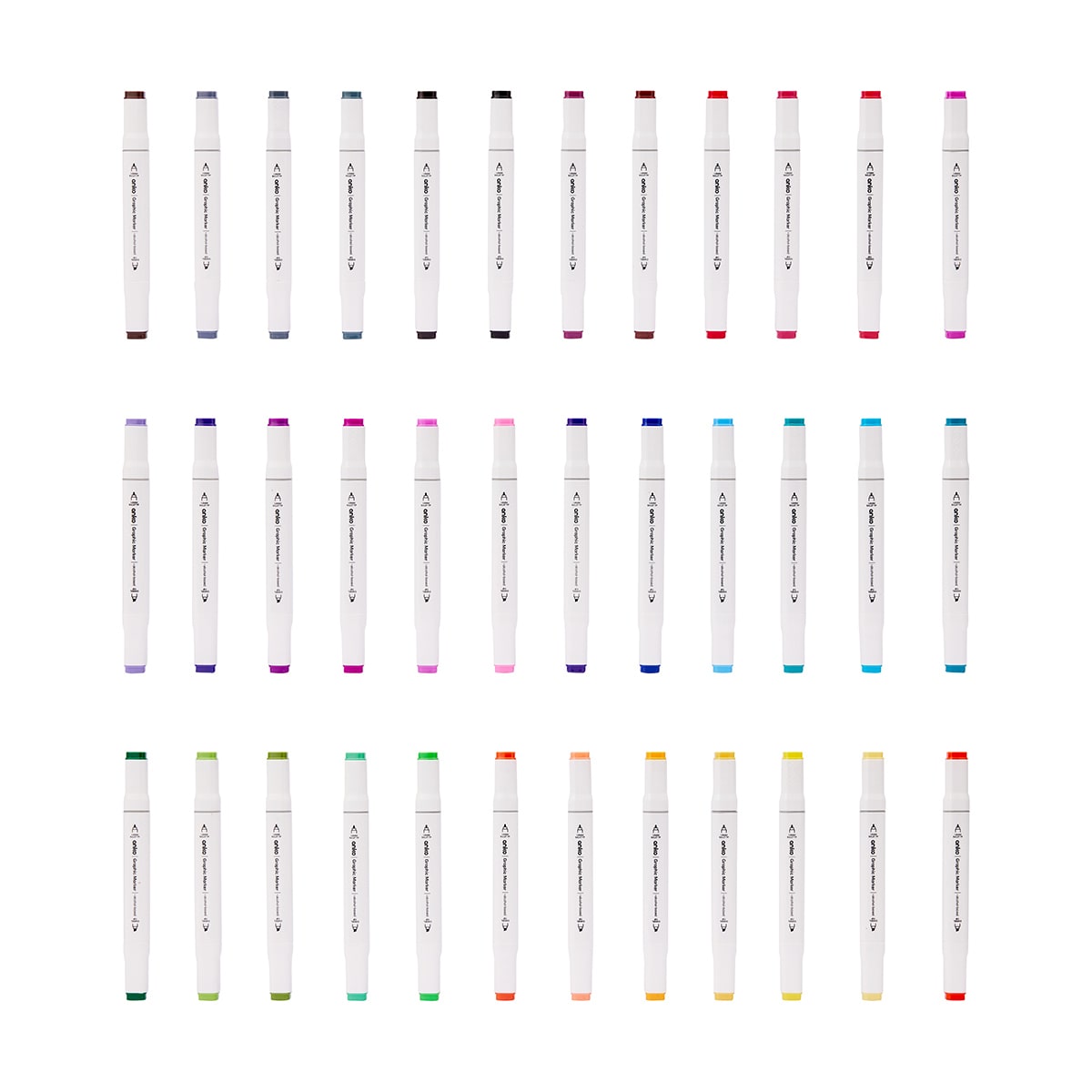 36 Pack Graphic Markers - Kmart NZ