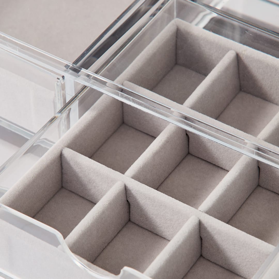 Modular Jewellery Box 4 Drawer - Kmart