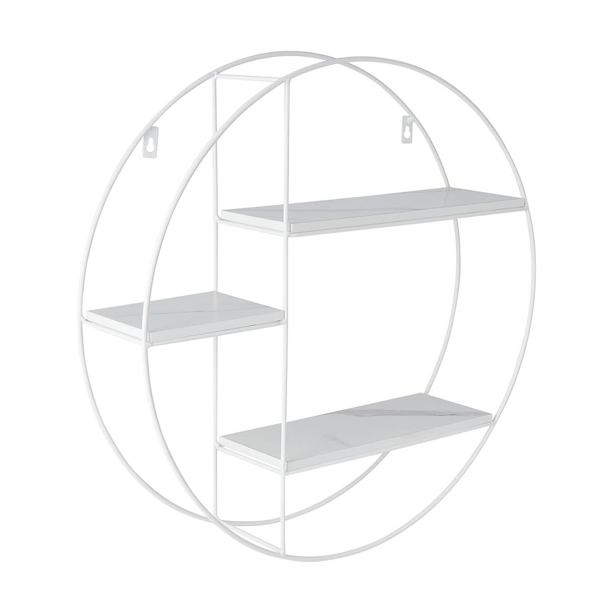 Marble Look Round Shadow Box - Kmart