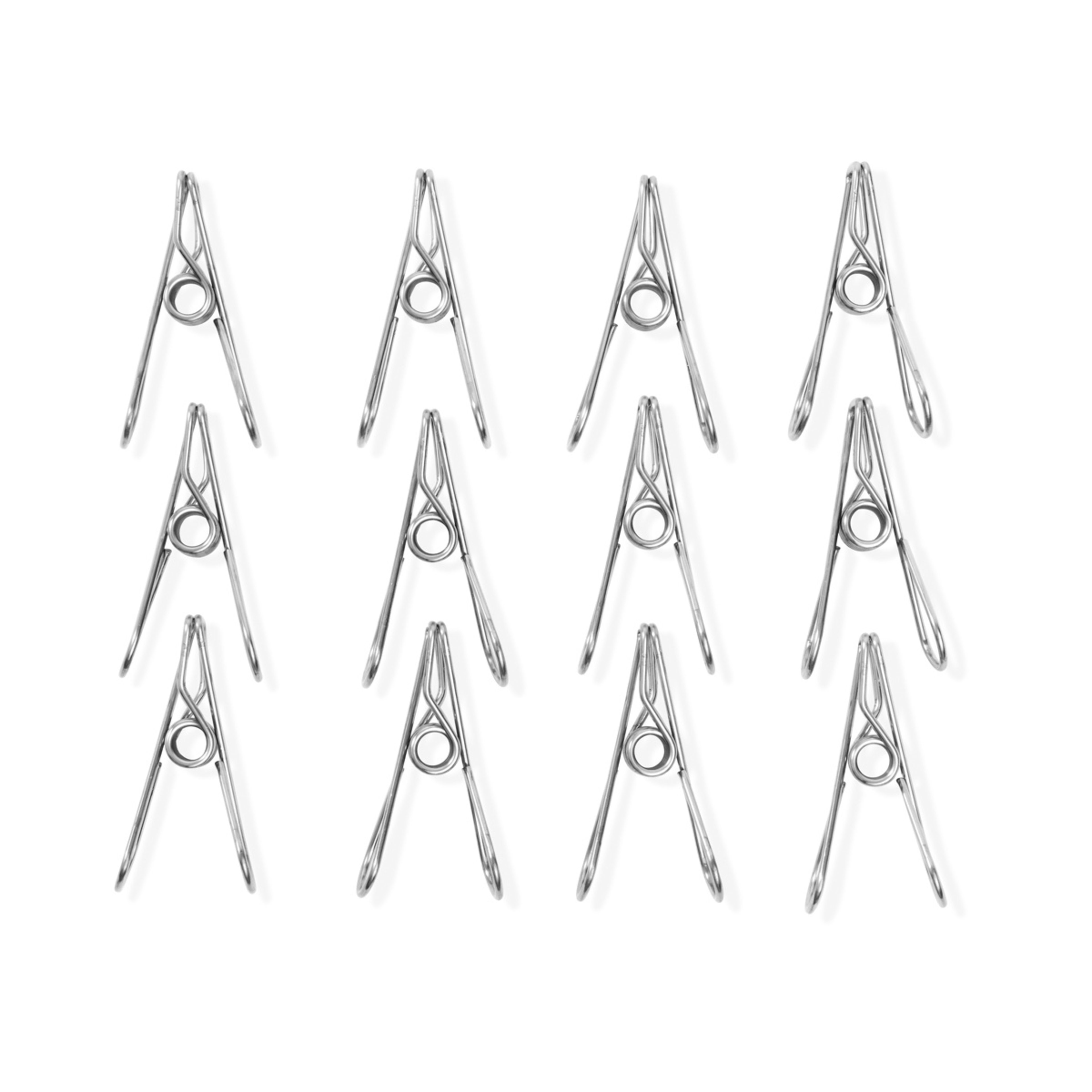 12 Pack Stainless Steel Pegs - Kmart