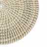 White Coil Round Placemat - Kmart