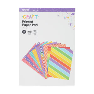Printed Paper Pad - Kmart