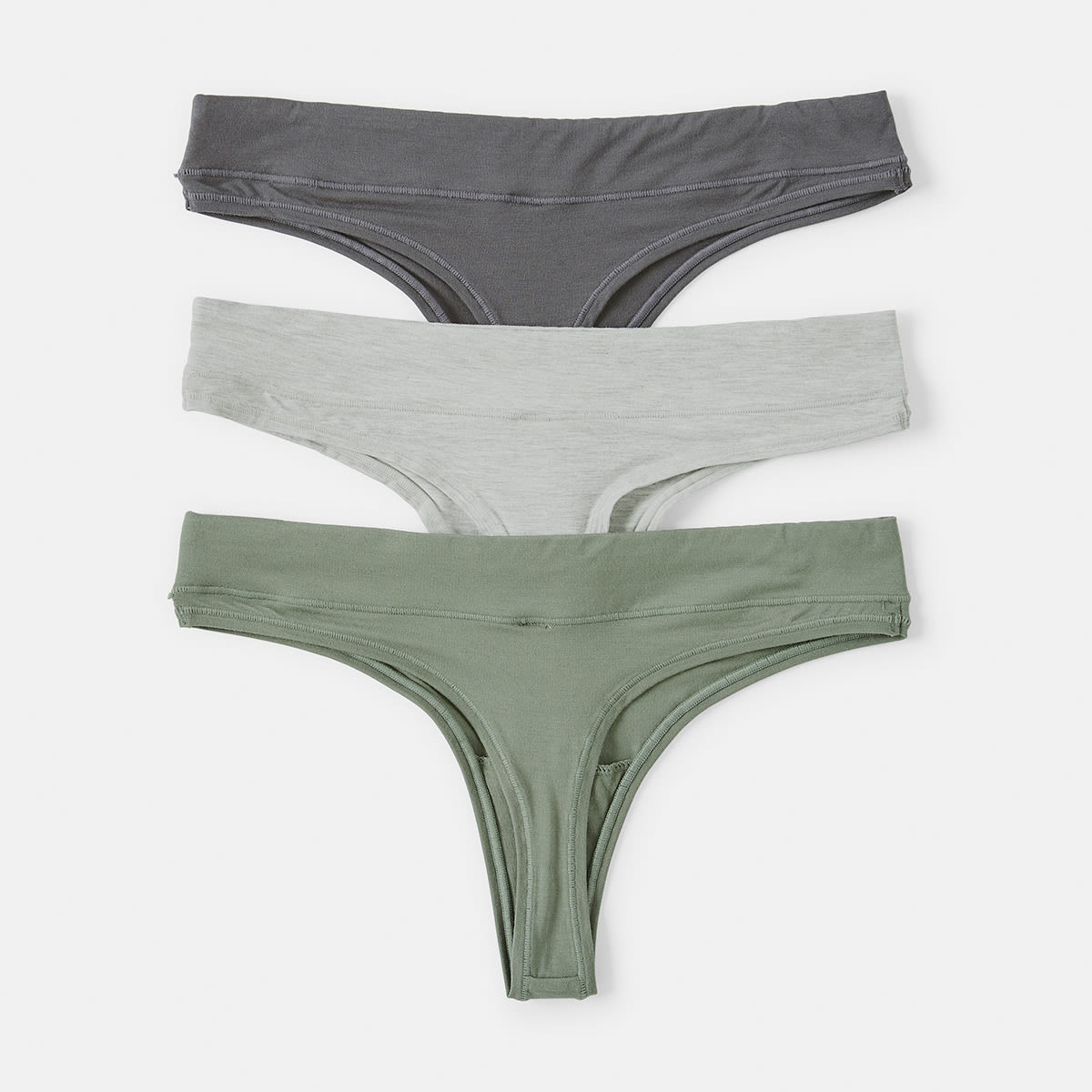 3 Pack Bamboo Blend G String Briefs Kmart